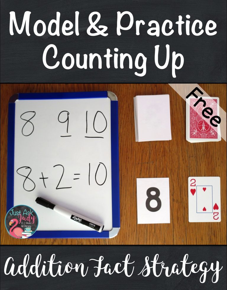 How to Transition From Counting All to Counting On - Just Ask Judy