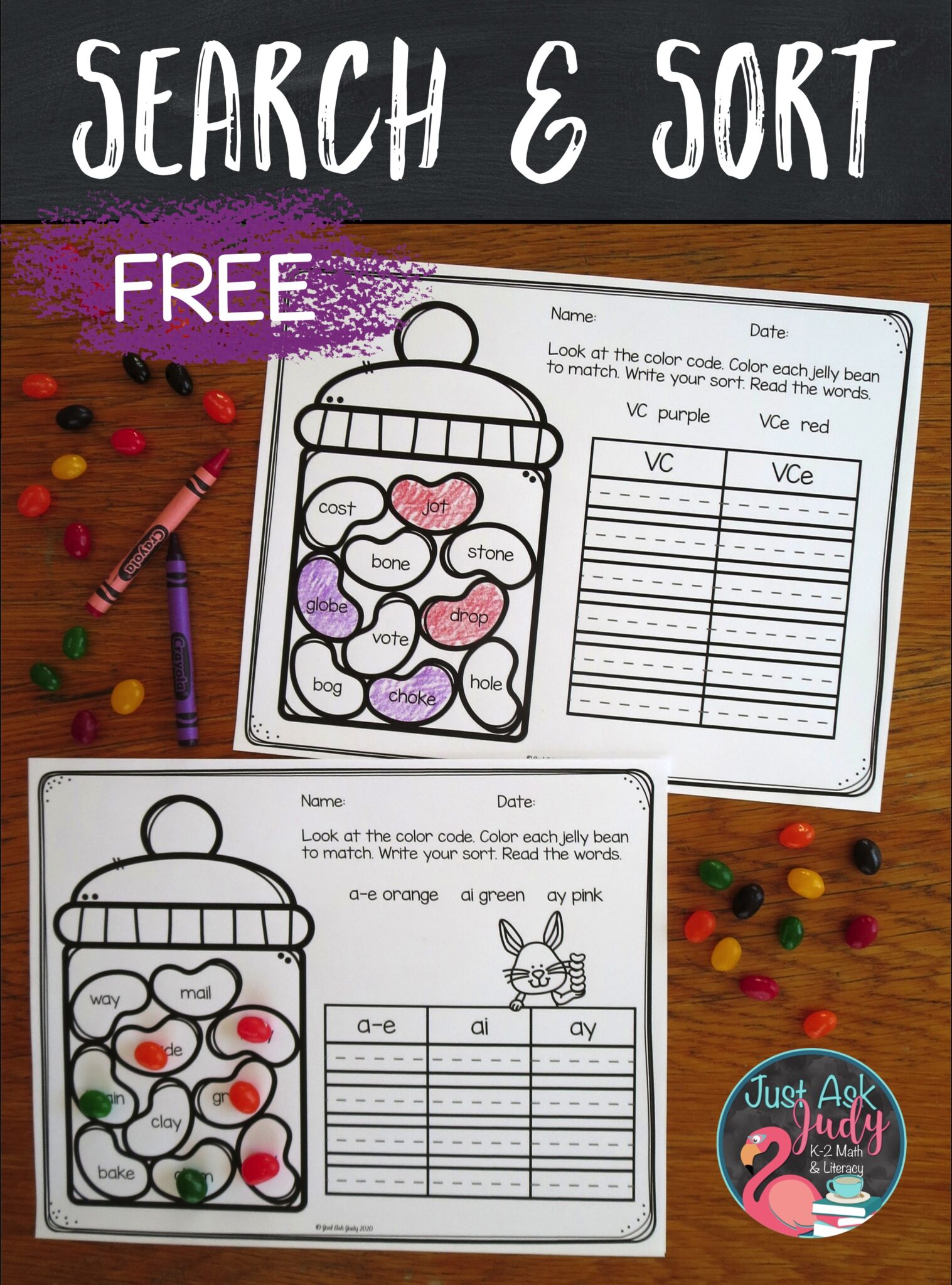 How to Have Fun With Free Jelly Bean Activities - Just Ask Judy