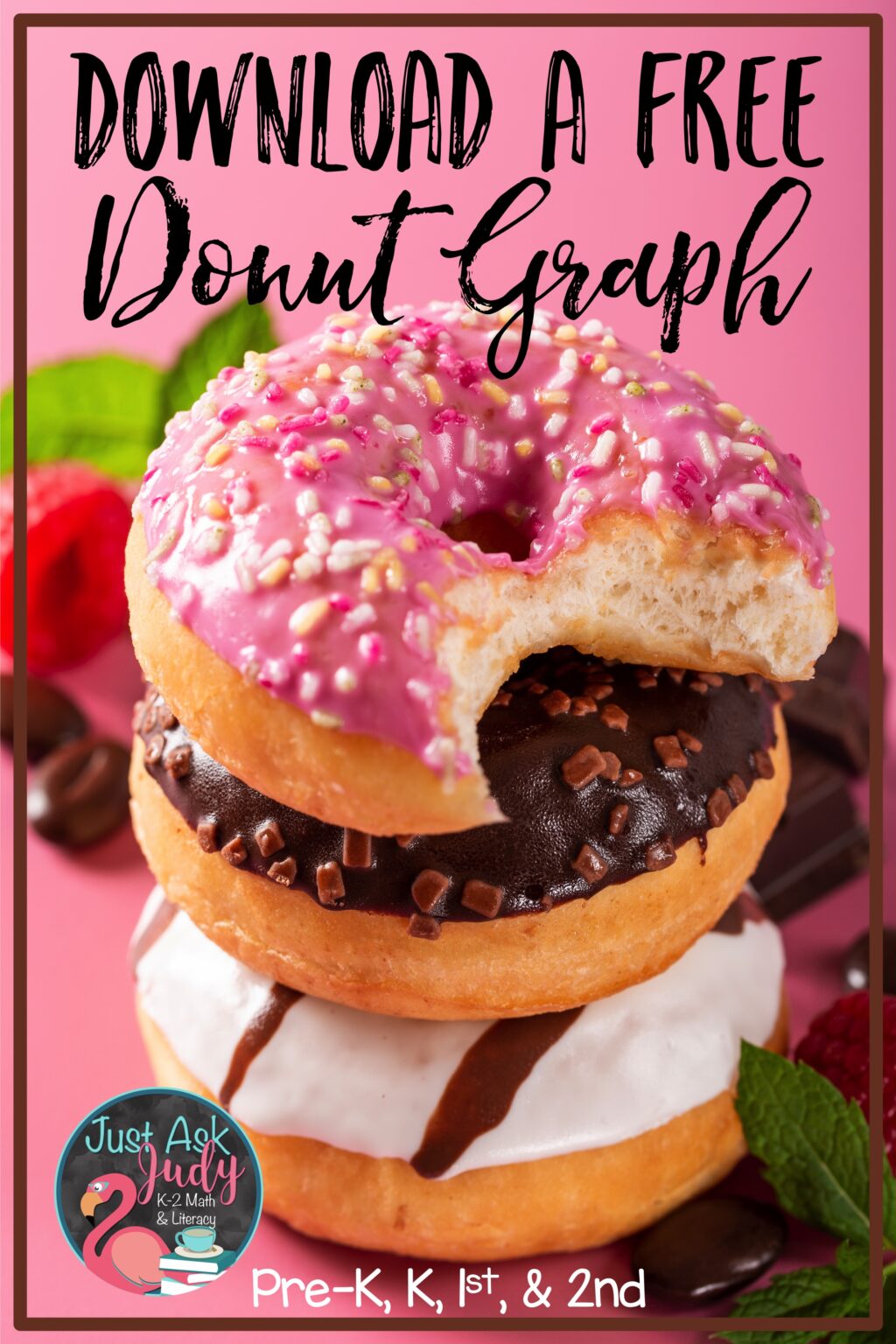 Who Wants to Download a Free & Easy Donut Graph? - Just Ask Judy
