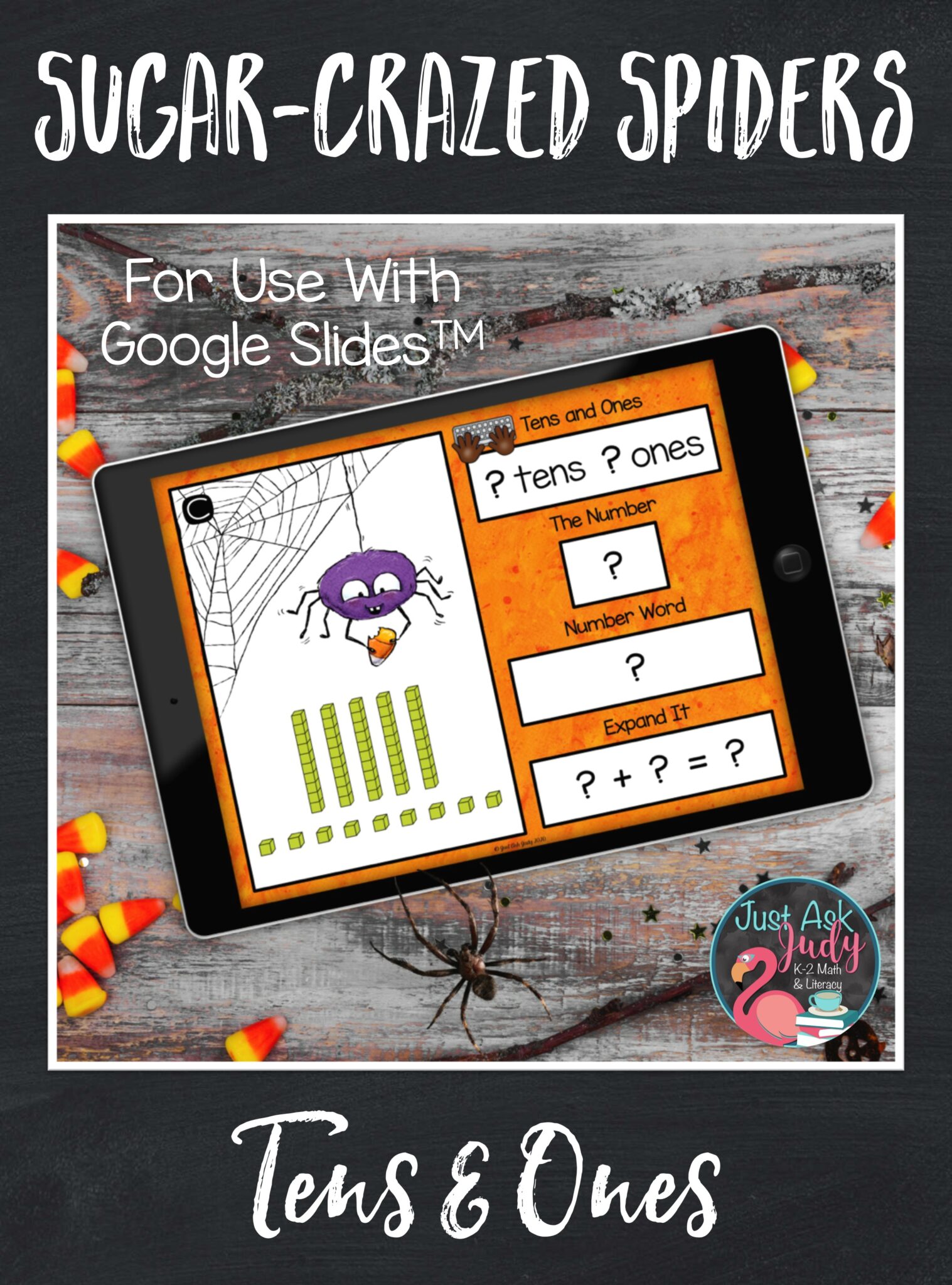 You'll Want This Free Spider Place Value Activity - Just Ask Judy