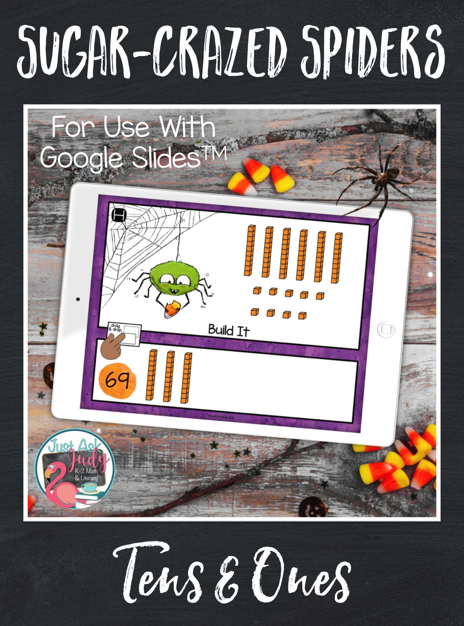 You'll Want This Free Spider Place Value Activity - Just Ask Judy