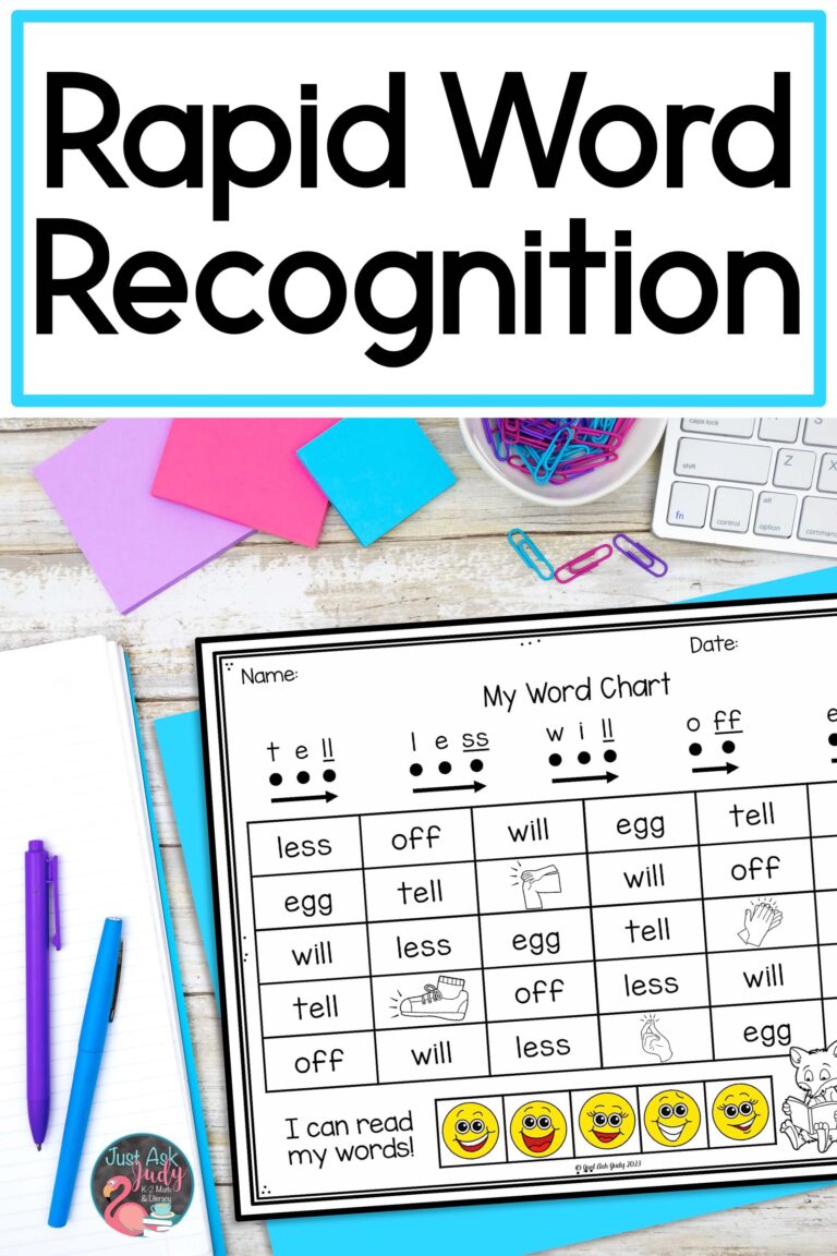 Do You Want to Know All About Rapid Word Recognition Charts? - Just Ask ...